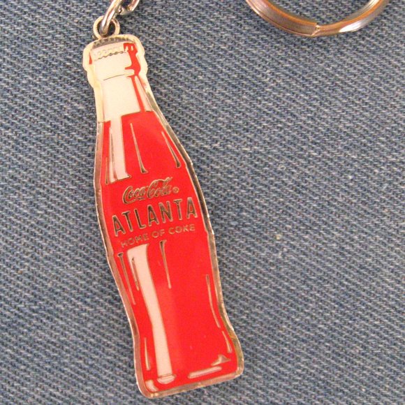 Coca Cola | Accessories | Coca Cola Atlanta Georgia Coke Bottle Keyring ...